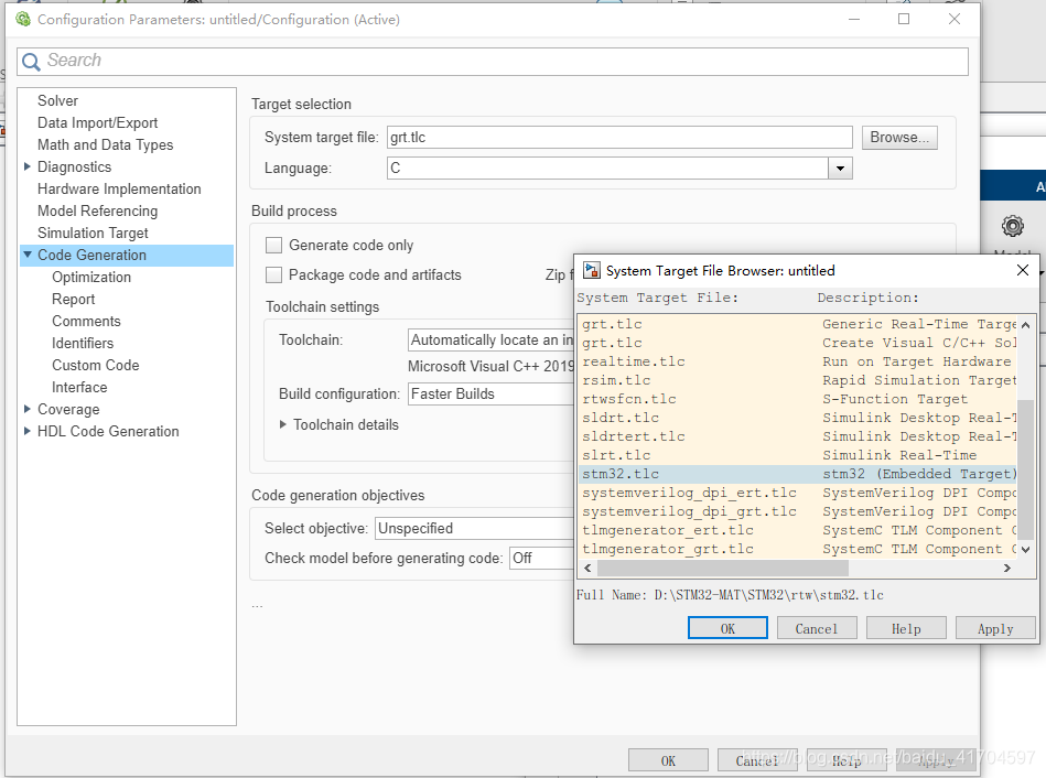 simulink转stm32代码(1)配置环境 stm32-mat stm32CubeMx-CSDN博客