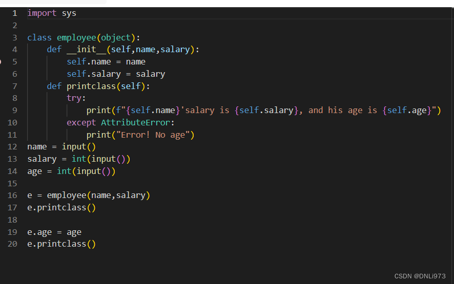 python学习笔记（创建对象）_try export-CSDN博客