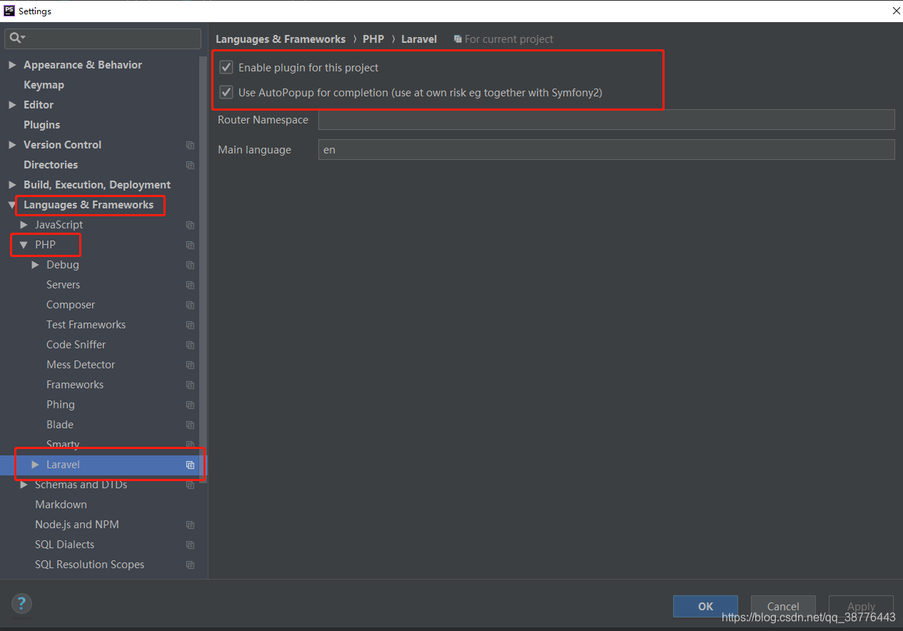 Laravel 学习笔记二 Phpstorm配置laravel菜鸟教程配置phpstrom Csdn博客