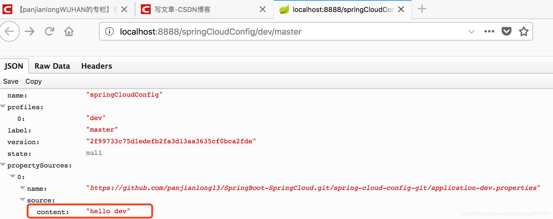 SpringCloud 分布式配置Config Git_spring cloud config配置git分支-CSDN博客
