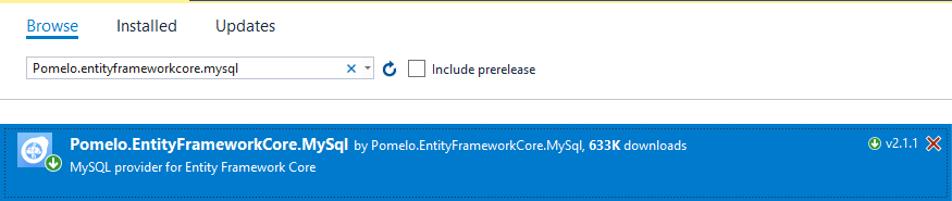.netcore ef mysql_.NetCore下使用EF DbFirst操作MySql-CSDN博客
