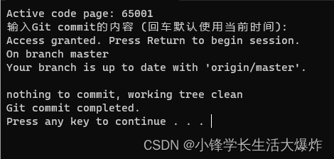 Windows bat脚本自动连接服务器并执行git指令_用bat打开git并输入多条指令-CSDN博客