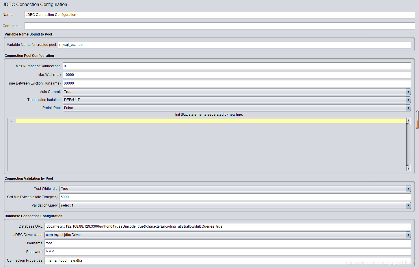 Jmeter数据库JDBC测试_jmeter jdbc响应很慢-CSDN博客