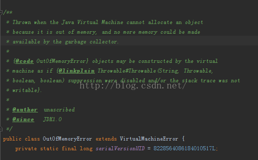理解StackOverflowError与OutOfMemoryError-CSDN博客