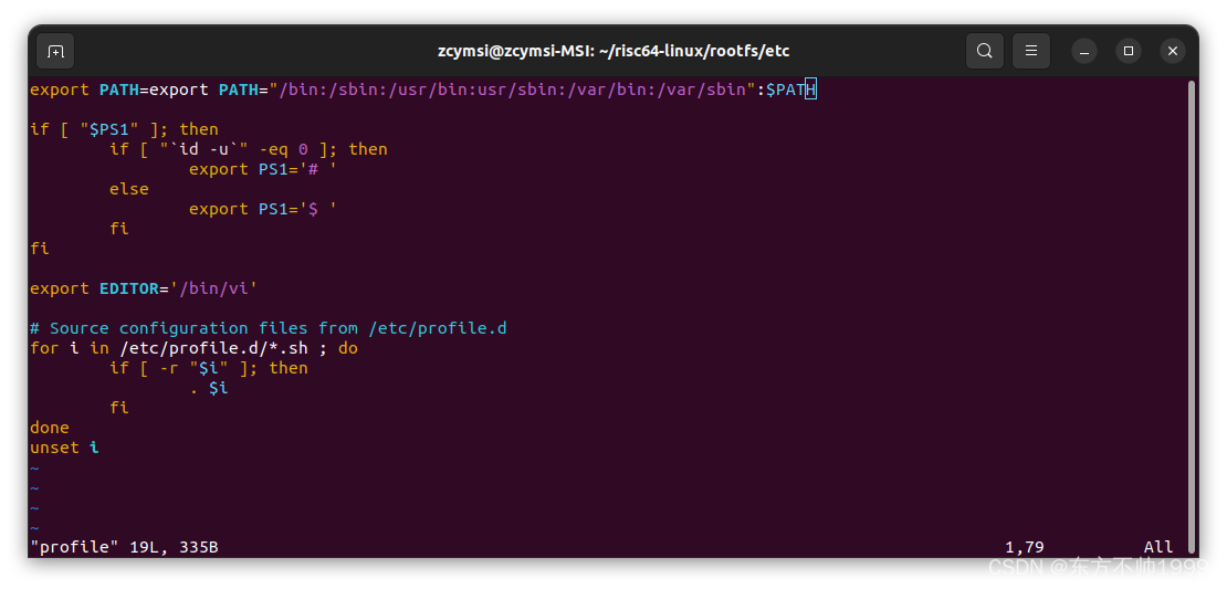使用QEMU运行RISC-V Linux（根文件系统BusyBox）_qemu riscv-CSDN博客