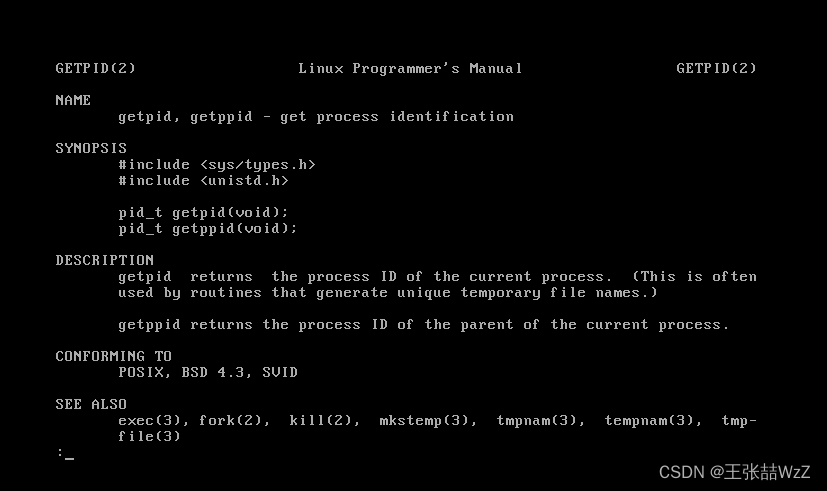 ZCMU OS 实验2-1 进程相关的系统调用_使用 ps –l 查看进程状态,验证getpid()和getppid()系统调用,注意父子进程的关系-CSDN博客
