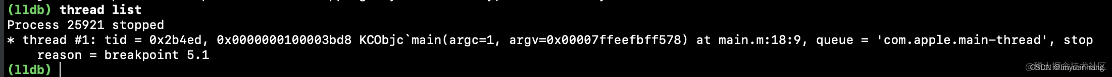 iOS之LLDB常用命令_lldb打印寄存器-CSDN博客