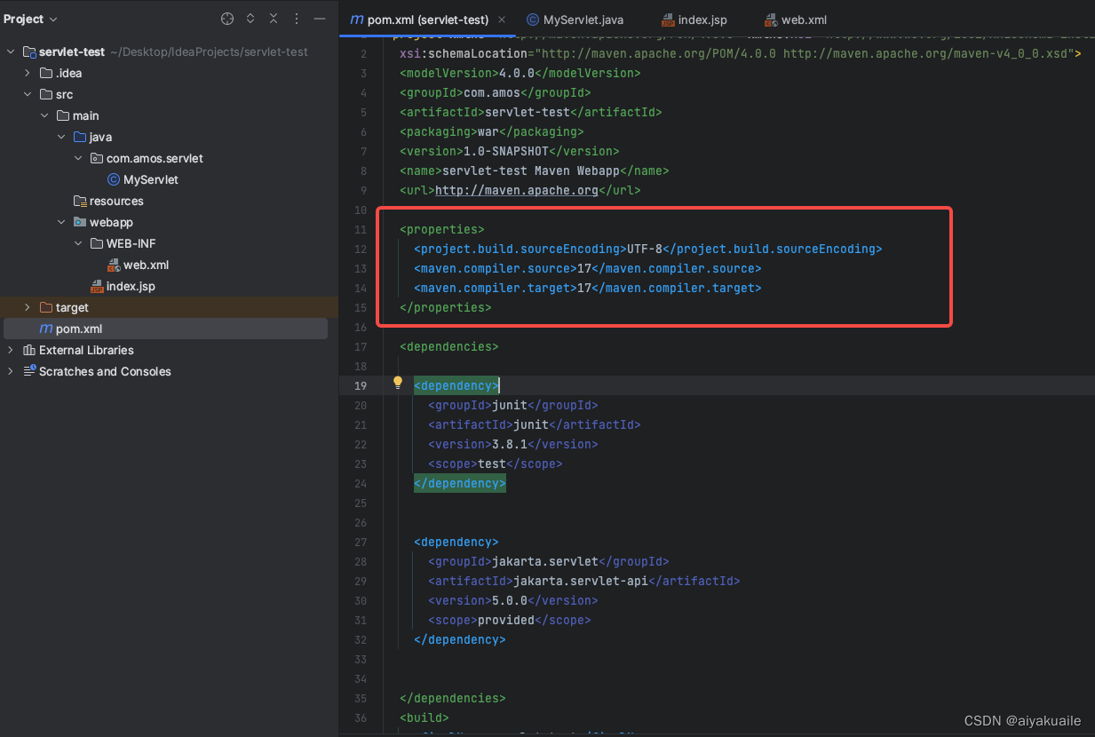 IDEA2023创建MavenWeb项目，并搭建Servlet工程_idea2023创建maven项目-CSDN博客