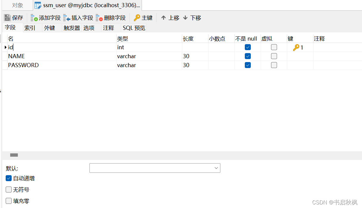 JavaEE——SSM框架整合实现用户信息CRUD_ssm框架连接user表和book表的controller和service写法-CSDN博客