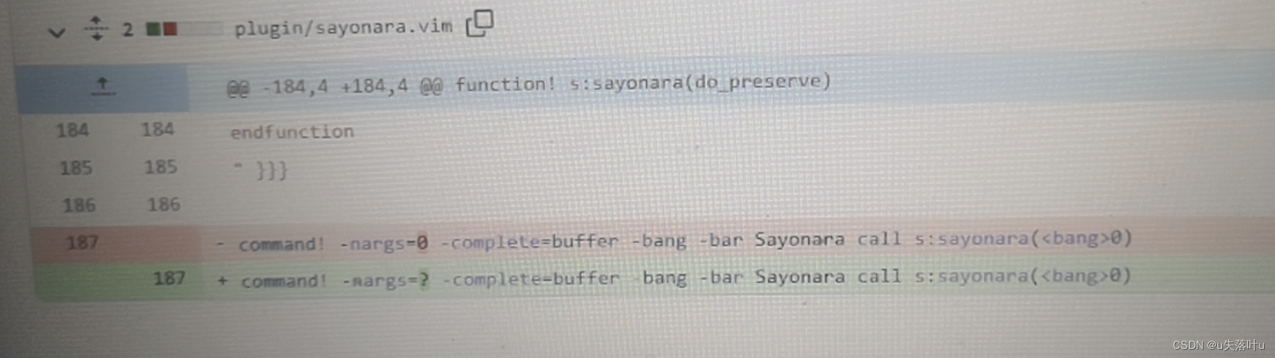 vim第 *** 行: E1208: -complete used without allowing arguments_-complete used without allowing ...