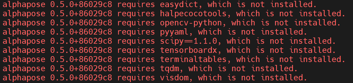 2022年最新AlphaPose环境配置（Linux+GPU）_alphapose配置-CSDN博客