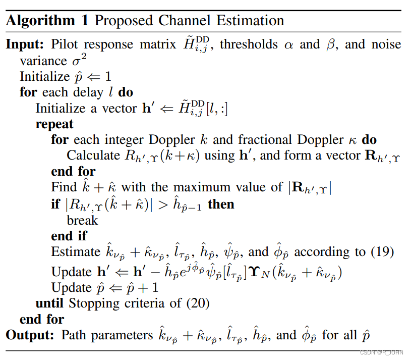 《Channel_Estimation_and_Equalization_for_CP-OFDM-based_OTFS_in_Fractional_Doppler_Channels》论文综述 ...