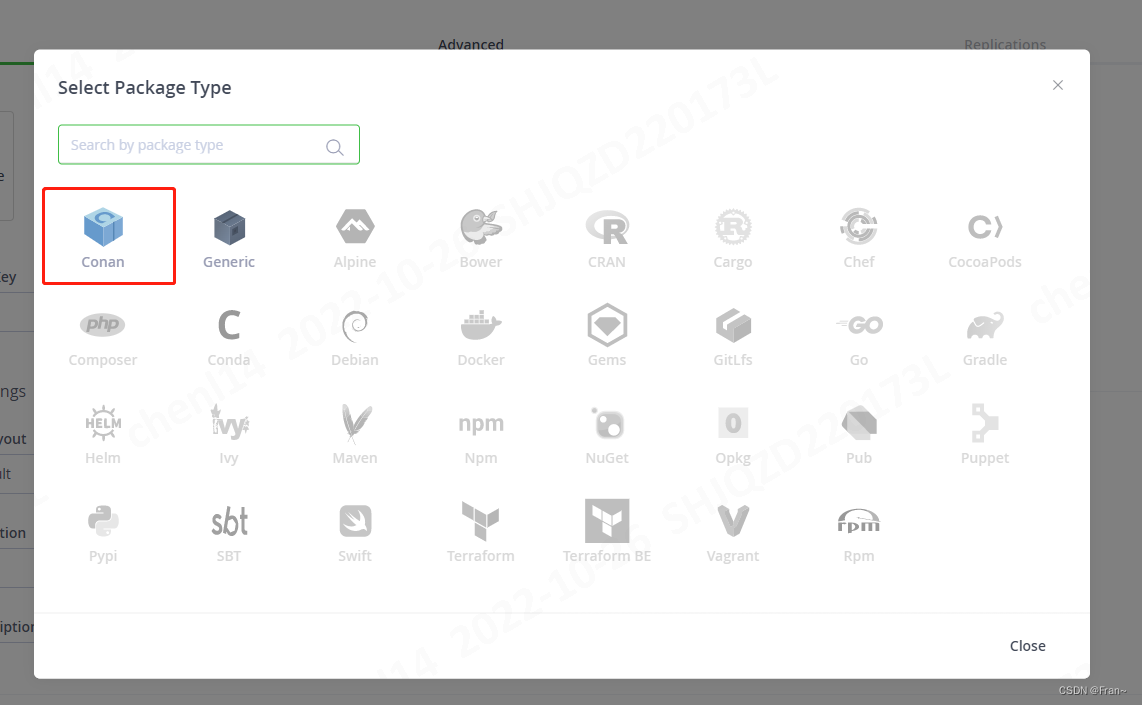 JFrog Artifactory的部署及Conan包迁移_jfrog中conan远程仓库的文件复制一份到conan本地仓库-CSDN博客