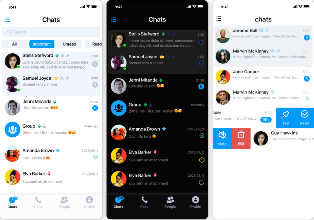 融云 Global IM UIKit，灵活易用的即时通讯组件设计思路和最佳实践_融云会话列表刷新效果替换-CSDN博客