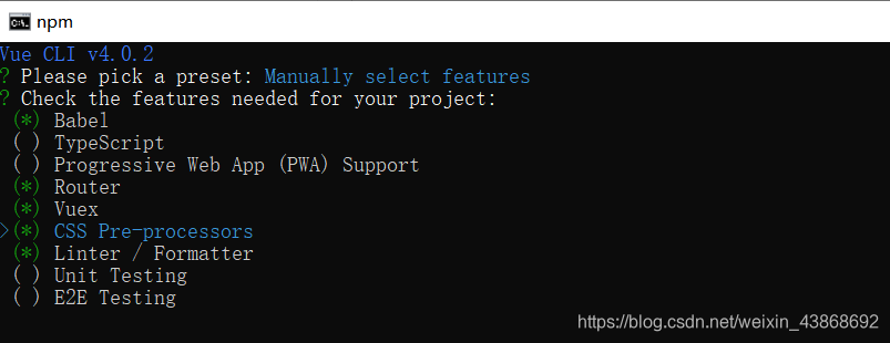 Vue-cli 4安装_vue4啥时候发布-CSDN博客