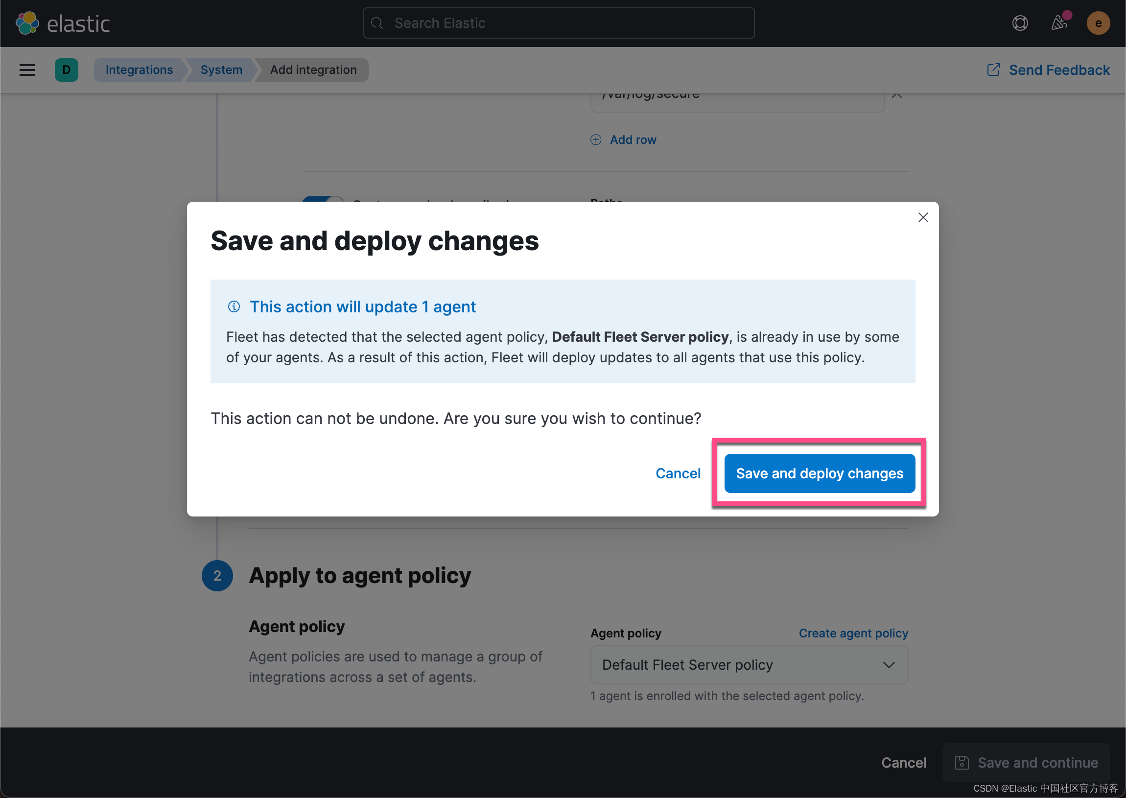 Observability：使用 Elastic Agent 来摄入日志及指标 - Elastic Stack 8.0-CSDN博客
