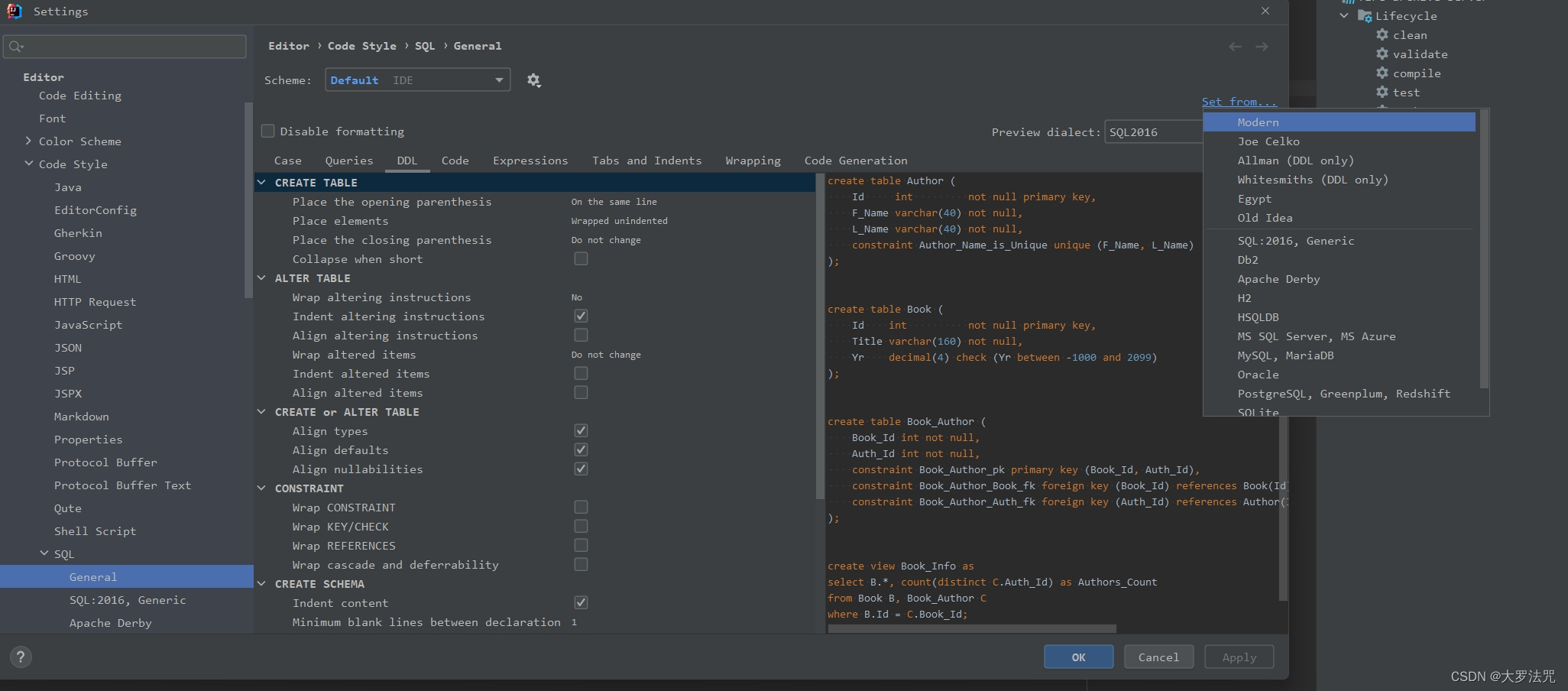 idea设置sql格式化_idea sql格式化-CSDN博客