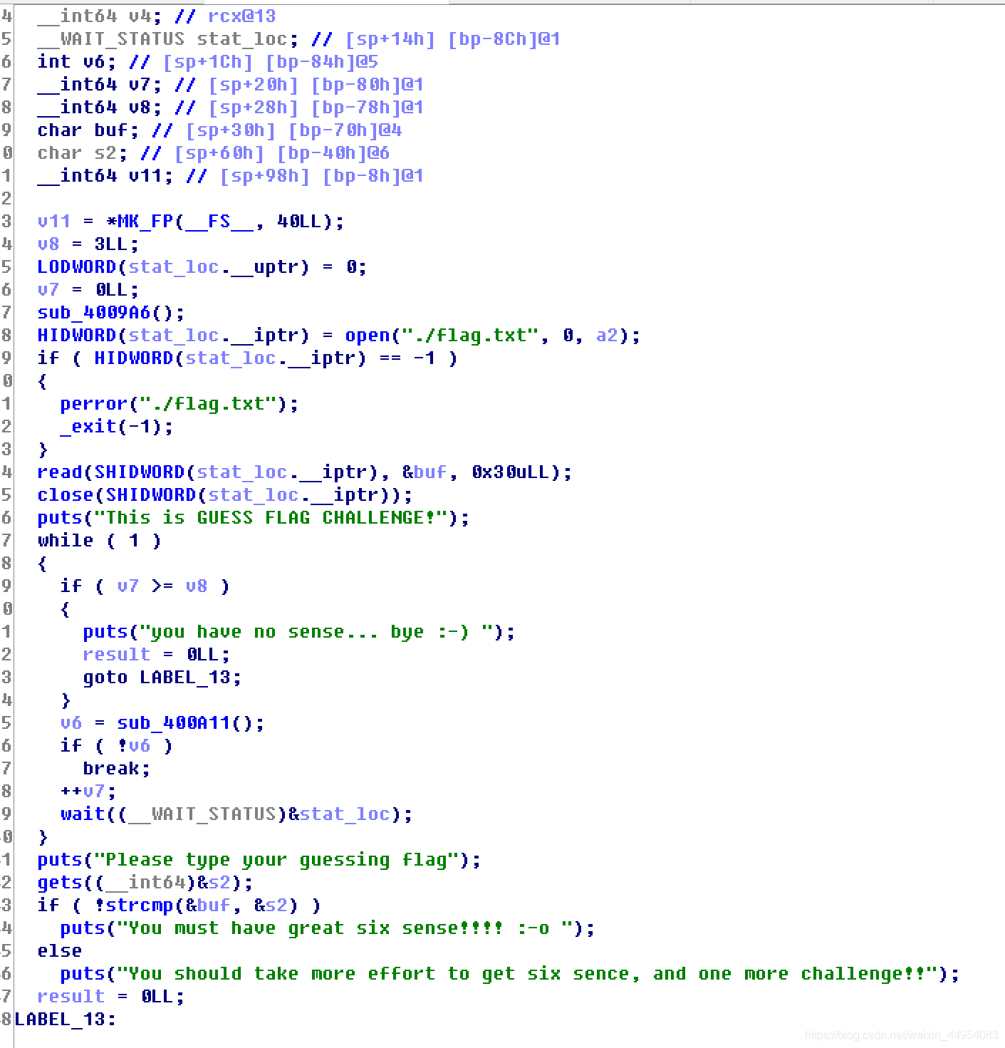 pwn guess 中利用fork_pwn fork-CSDN博客