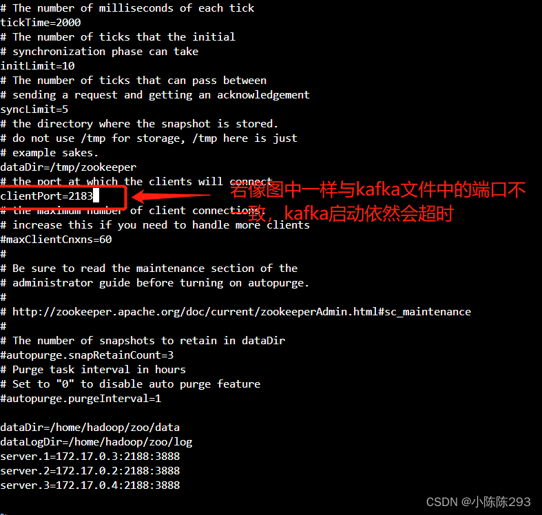 关于kafka连接超时的解决思路failed To Create New Kafkaadminclient Csdn博客 9094