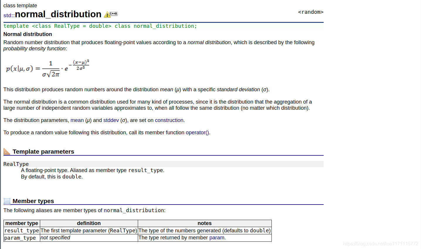 c++高斯分布函数normal_distribution介绍以及不随机问题解决办法_normal函数 c++-CSDN博客