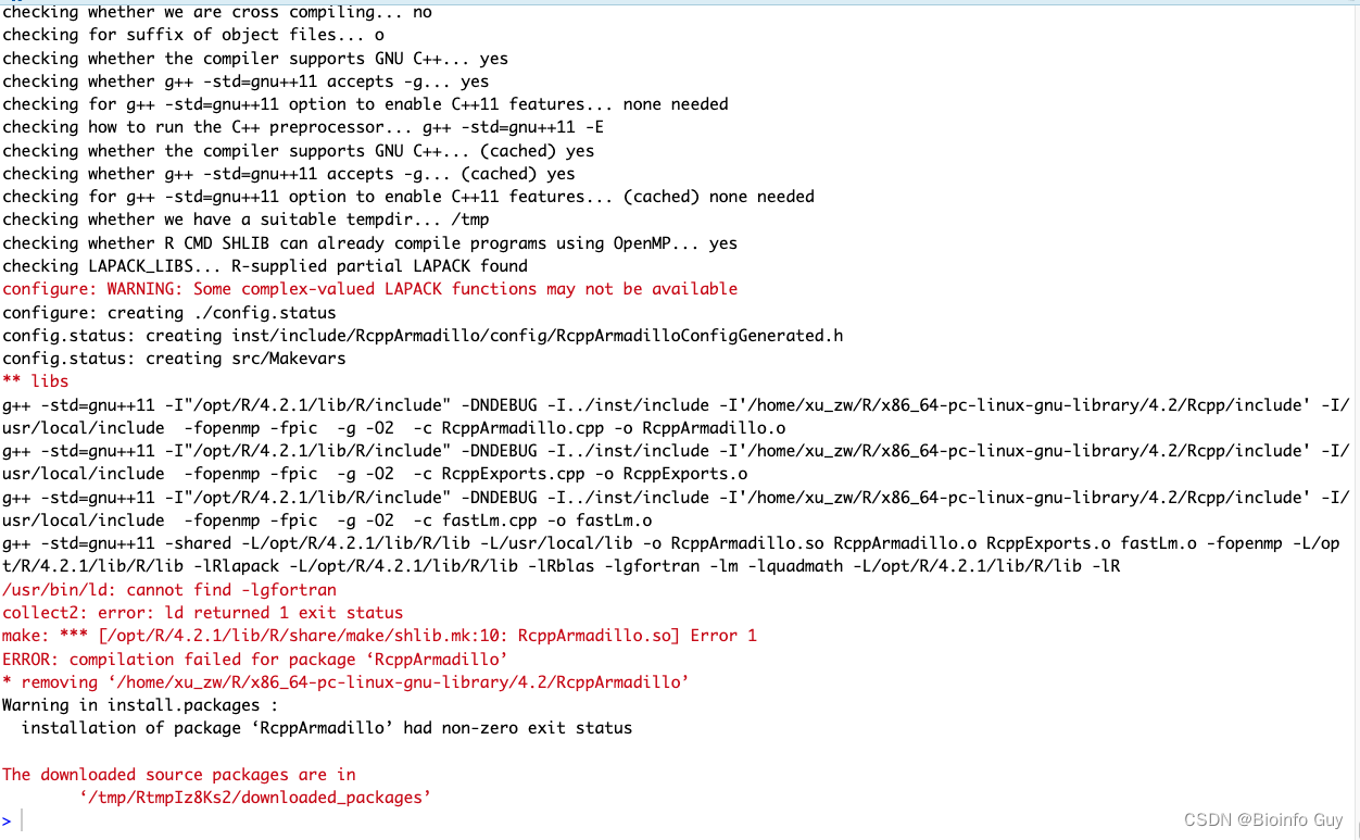 JupyterR内核在Seurat及依赖包安装时，Error: C++17 standard requested but CXX17 is not defined各种报错问题及解决方案-CSDN博客