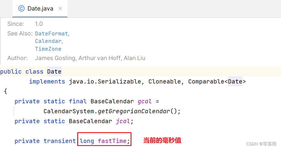 Java时间类--JDK7-CSDN博客