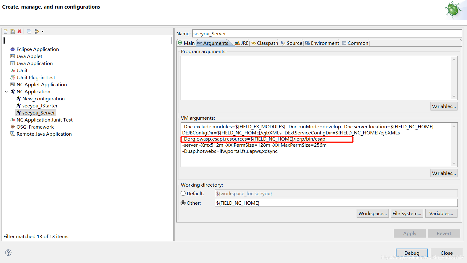 NC 65 Caused by: java.lang.IllegalArgumentException: Failed to load ESAPI.properti-CSDN博客