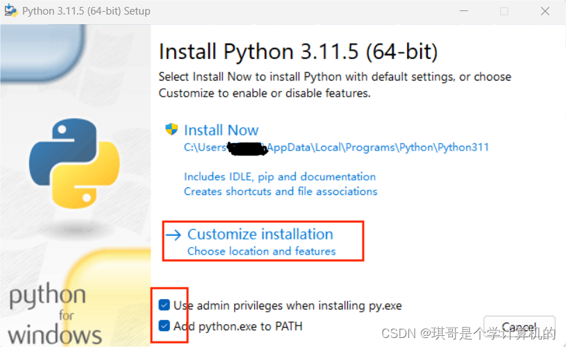 Python Day 1-----下载Python 3.11.5_python-3.11.5-amd解释器下载-CSDN博客