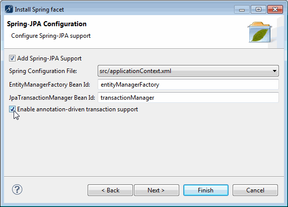 「Java开发指南」如何在MyEclipse中使用JPA和Spring管理事务？（二）_myeclipse集成spring-CSDN博客