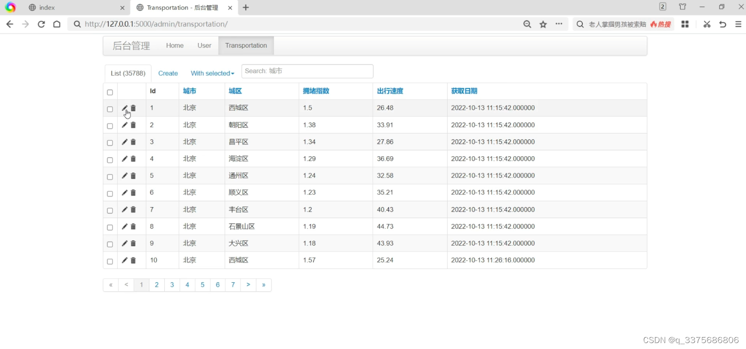 Python智慧交通数据分析系统 时间序列预测算法 爬虫 出行速度预测 拥堵预测智慧交通算法 Csdn博客