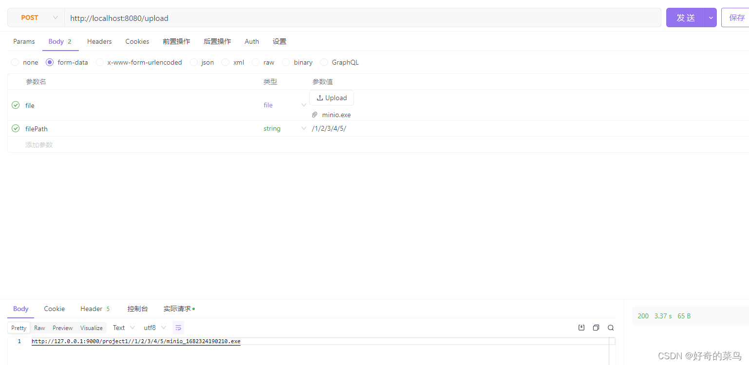 springboot集成MinIO_菜鸟教程minio-CSDN博客