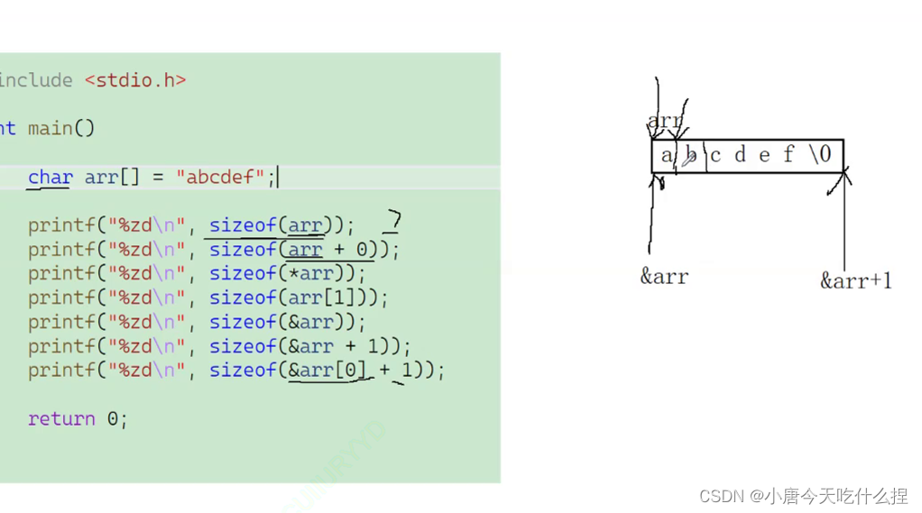 指针（5）C语言指针笔试题_c语言sizeof笔试题-CSDN博客