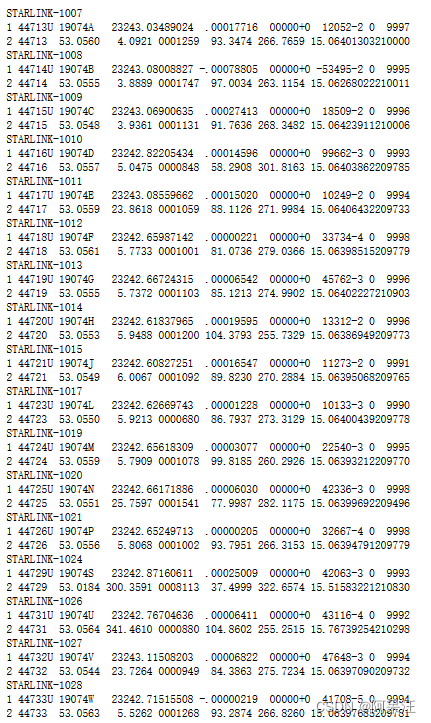SKT卫星仿真Starlink星链轨道仿真演示_stk卫星仿真-CSDN博客
