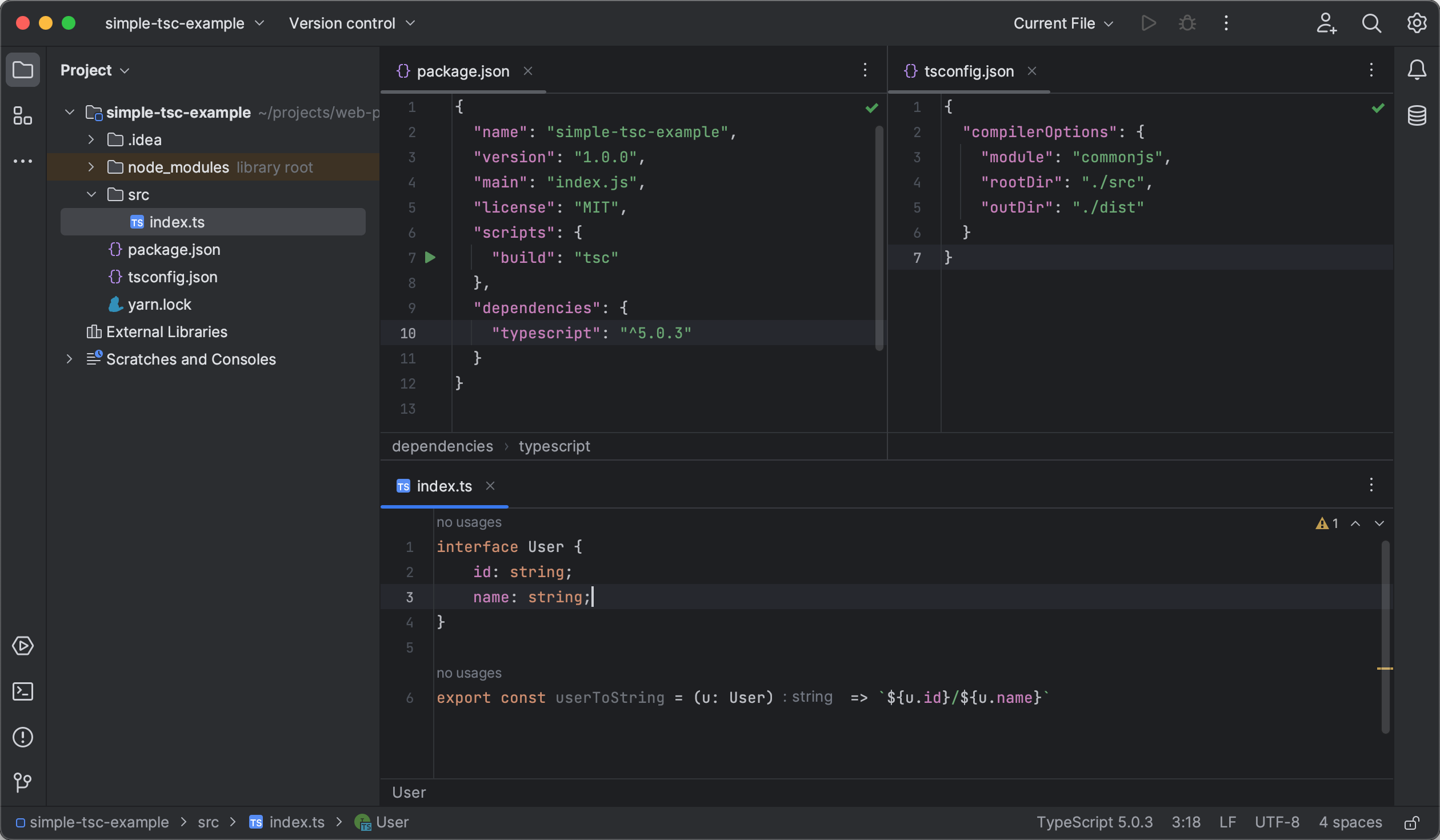 TypeScript编译方案以及IDE对TS的类型检查_idea 支持typescript-CSDN博客