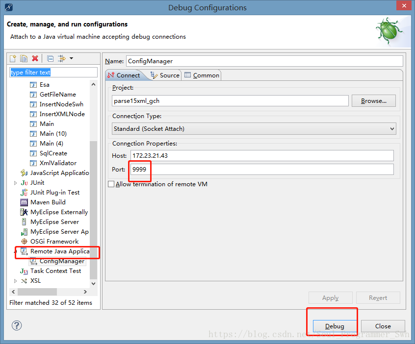 java远程调试，服务器参数设置，myeclipse远程debug_eclipse远程debug 参数-CSDN博客