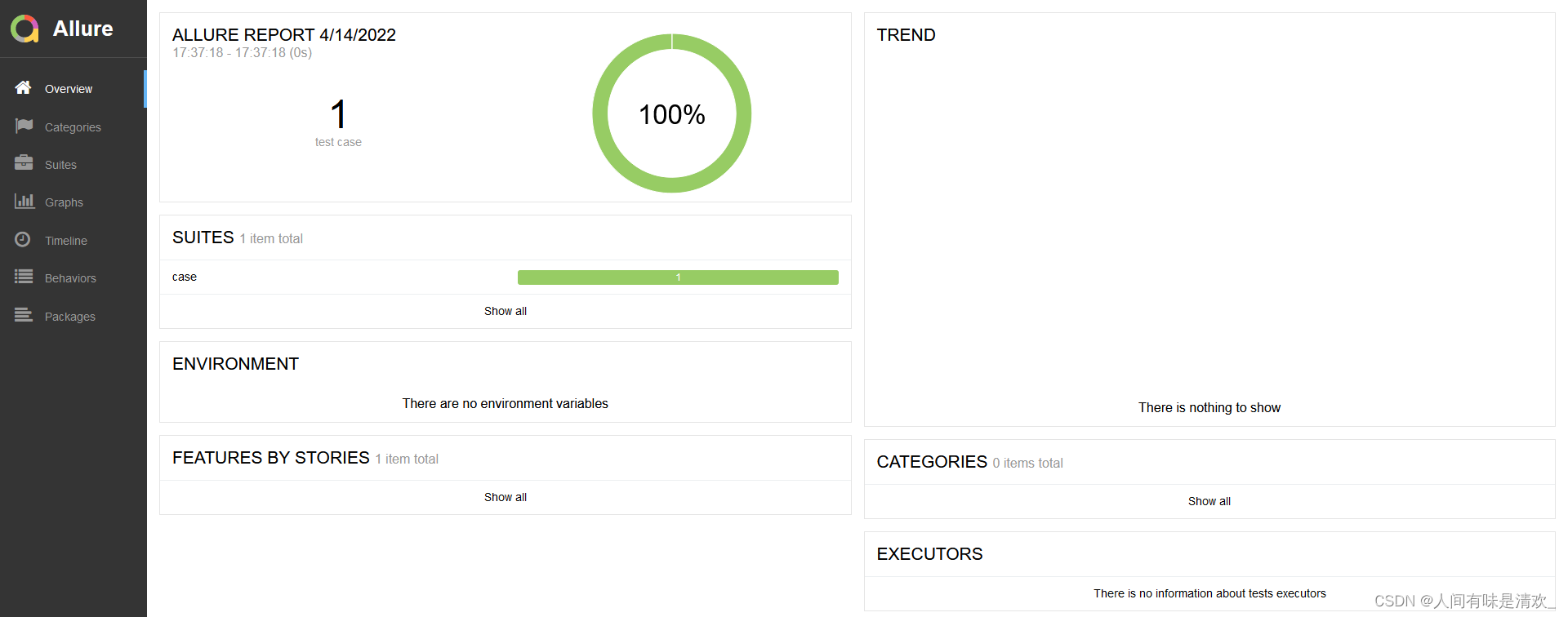 pytest + allure 生成html报告之入门的一点点踩坑记录_python allure 生成html报告-CSDN博客