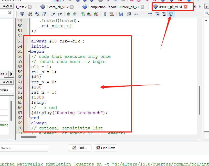 Fpga在校学习记录系列 实验71ip核的调用及仿真altpll（verilog Hdl） Csdn博客 1658