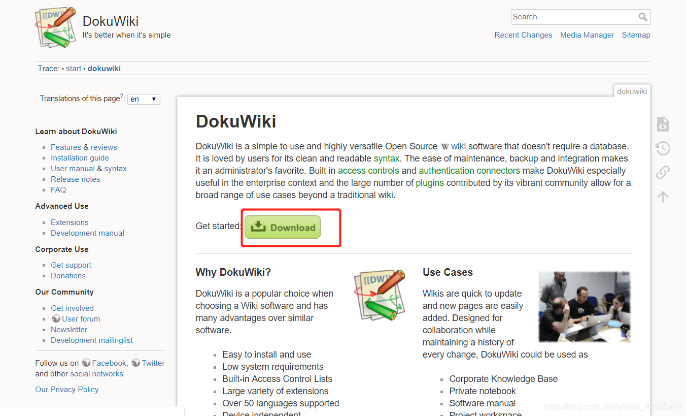dokuwiki安装&插件&主题设置_doku wiki 怎么设置好用-CSDN博客