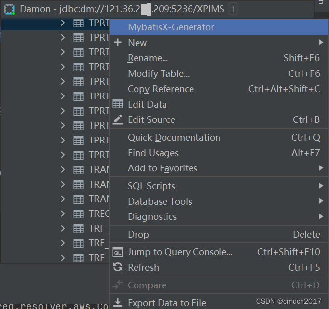 idea中的mybatisx-generator使用：自动生成实体类mapper和service层_mybatis generator 怎么生成server-CSDN博客