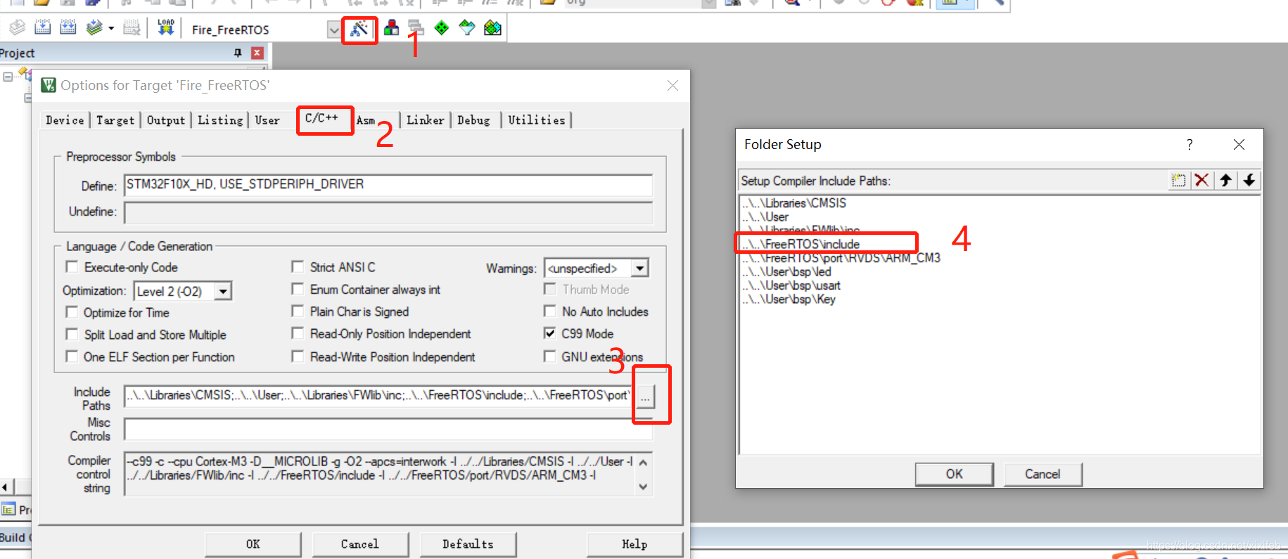 FreeRTOS移植问题Error: L6218E: Undefined symbol xTimerCreate (referred from main.o).-CSDN博客