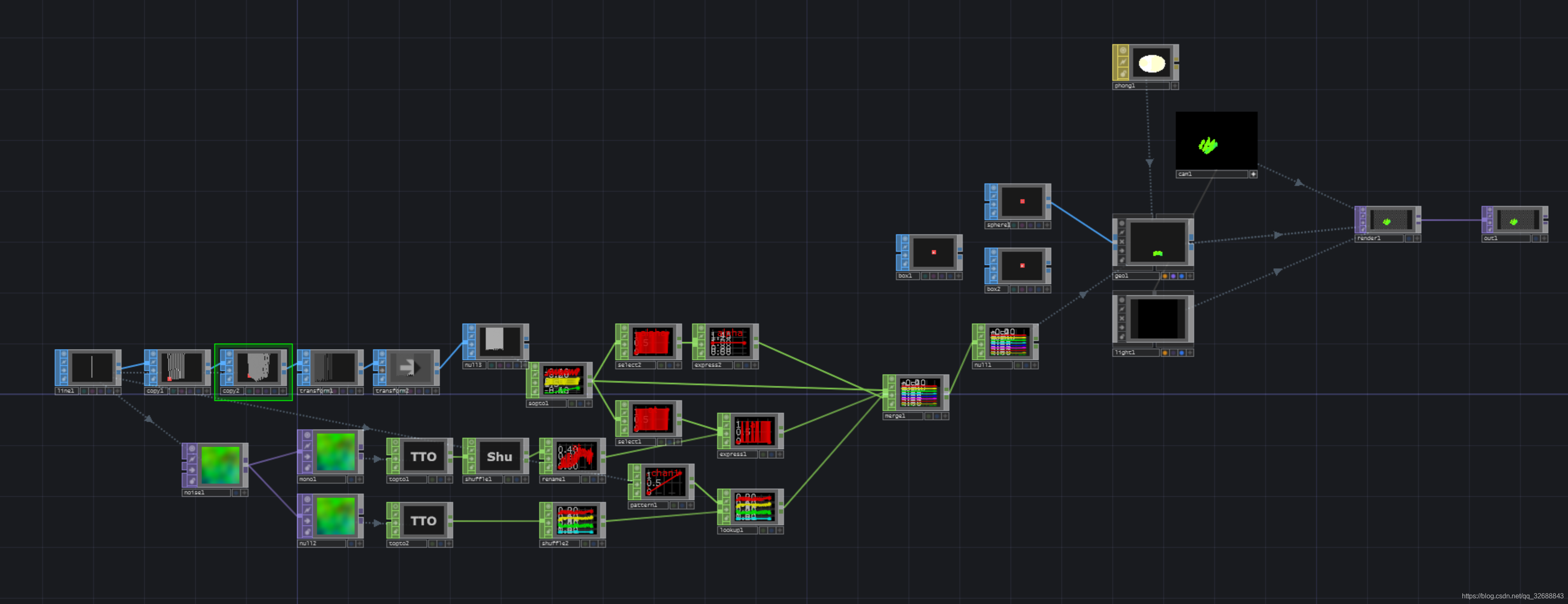 TouchDesigner案例（一）球立方_touchdesigner中第一个案例-CSDN博客