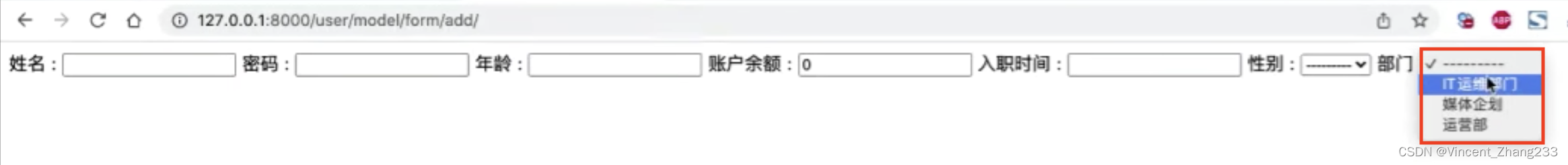 专题18：Django之Form，ModelForm_django admin forms.modelform-CSDN博客