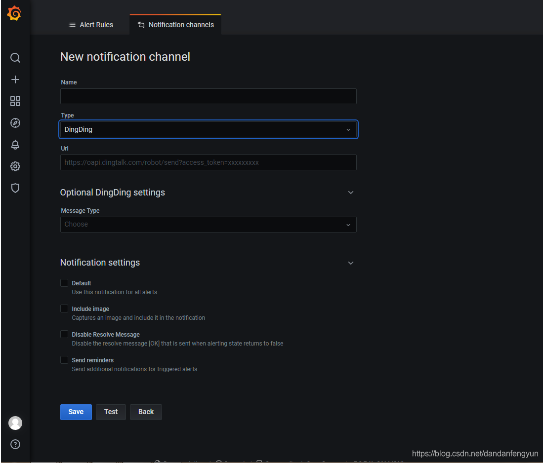 Grafana监控告警发送通知到钉钉群、邮件_grafana钉钉报警没有消息-CSDN博客