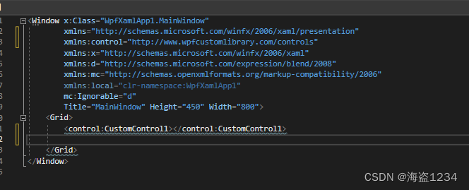 WPF教程-XAML介绍_wpf xaml-CSDN博客