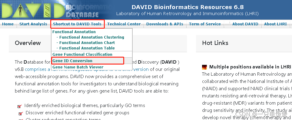 基因symbol和ID的转换和后续数据处理_david基因转换-CSDN博客