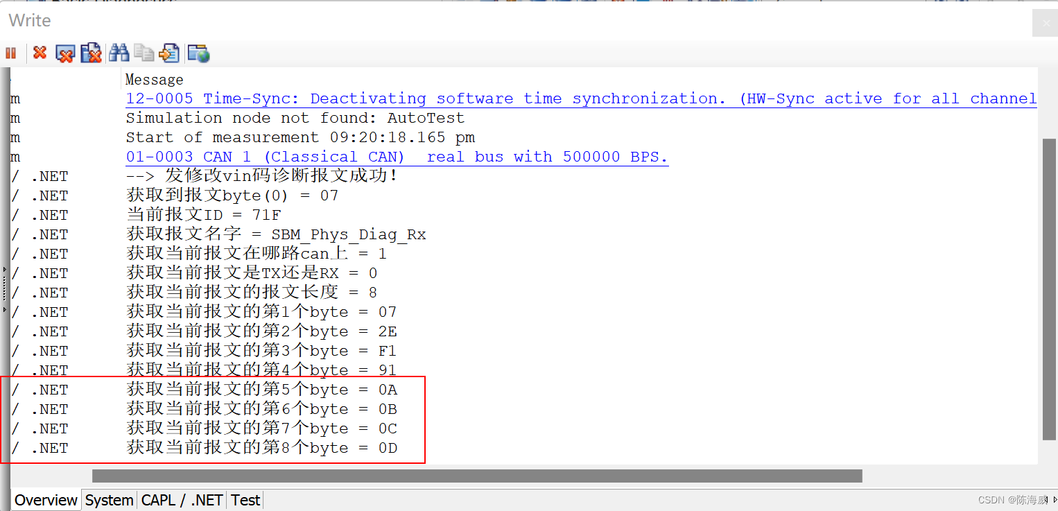 CANoe入门：在CAPL中语言中修改诊断服务的参数_如何使用capl设置诊断报文的参数-CSDN博客