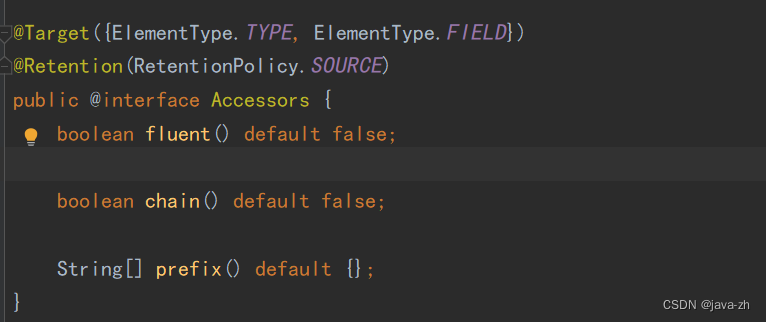 @Accessors使用和详解-CSDN博客