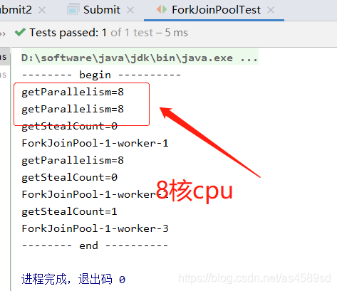 通过ThreadPoolExecutor与ForkJoinPool比较，分别对比其execute ，submit 等方法提交线程池任务的区别，来深入理解线程池及并发编程_java ...