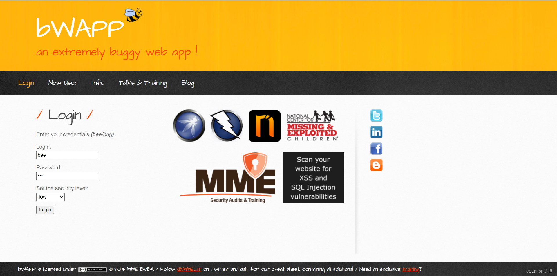 bwapp下载与搭建（使用phpstudy搭建）-CSDN博客